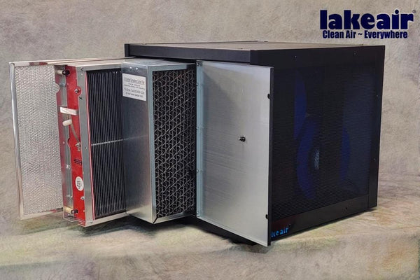 LA2-RC2-EOC Smoke Eater | Powerful Air Purifier for Cigar Lounges ...