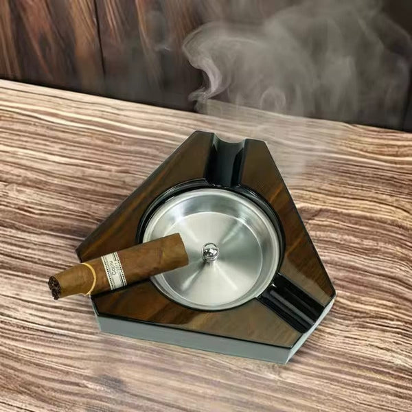 The Apex Triangle Cigar Ashtray - Your Elegant Bar