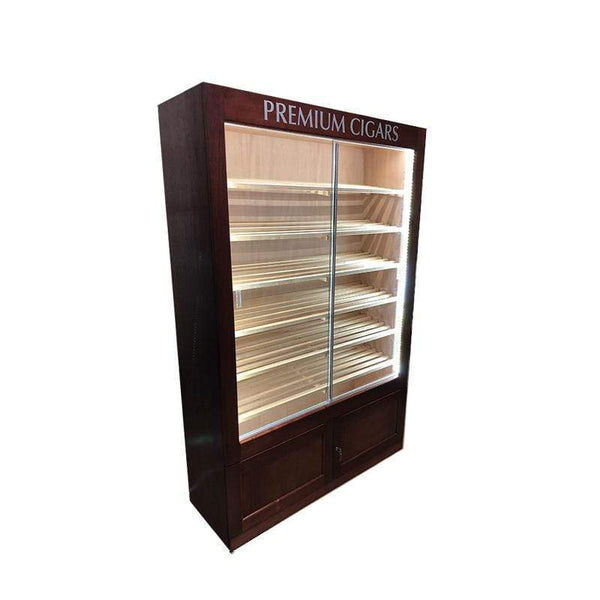 Model E-C Cigar Display Cabinet Humidor - Your Elegant Bar