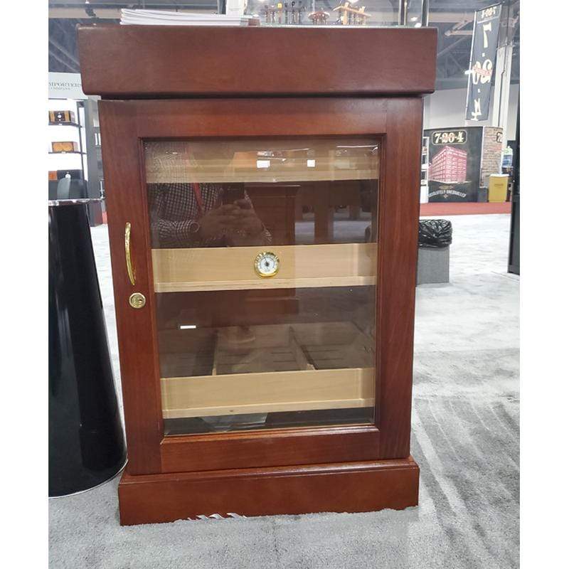 The Mini Tower Humidor Cabinet with Hygrometer - Your Elegant Bar