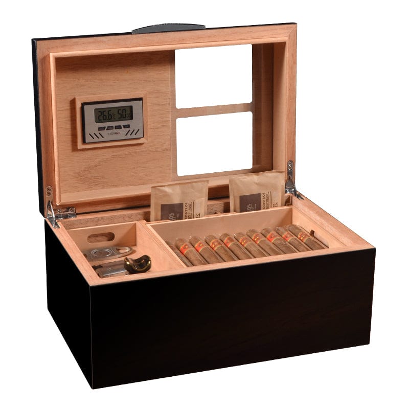 The New Yorker Humidor | 90 Cigars - Your Elegant Bar